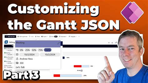 Optimize SharePoint Gantt Chart JSON For Project Success