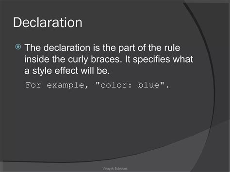 Cascading Style Sheet Ppt