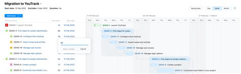Create And Use A Gantt Chart YouTrack Server