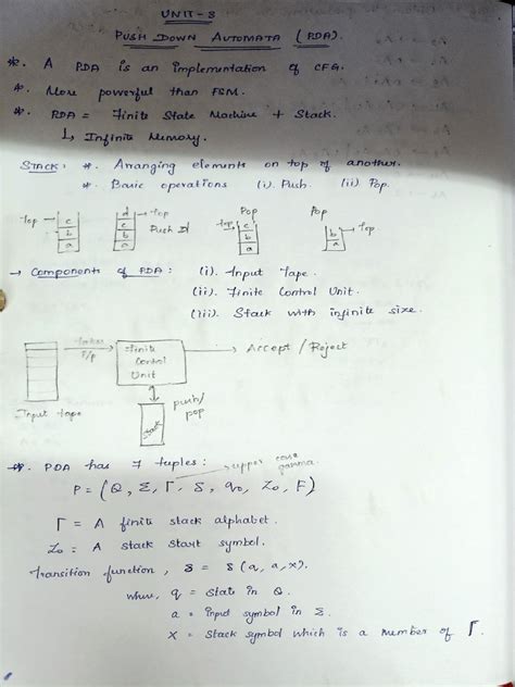 Toc Notes Pdf Teaching Methods And Materials
