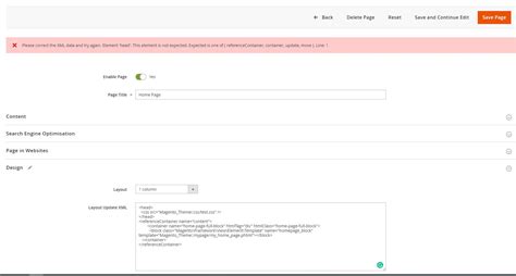 Magento2 Cannot Add Custom Css In Cms Page Layout Magento 212