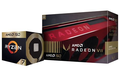 Amd Announces 50th Anniversary Commemorative Ryzen And Radeon Products Techpowerup