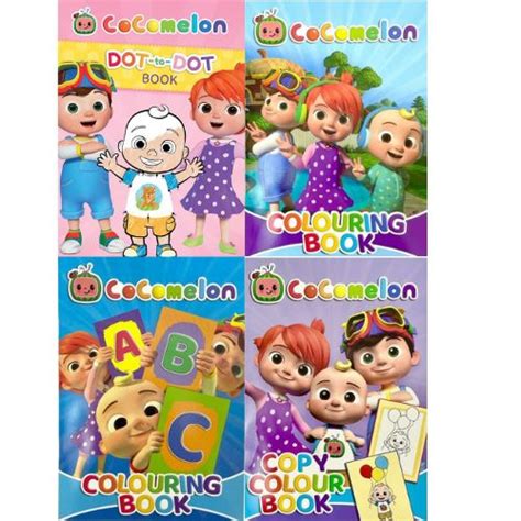 Cocomelon Abc Colouring Book