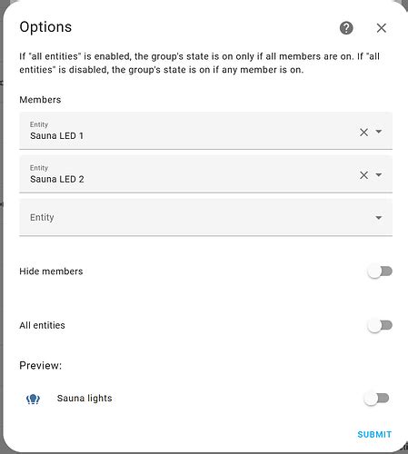 How Can I Create A Light Group Programmatically Configuration Home