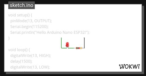 Arduino Nano Esp32 Copy Wokwi Esp32 Stm32 Arduino Simulator