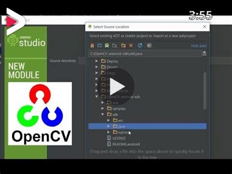 Install and Create OpenCV project on Android Studio دیدئو dideo
