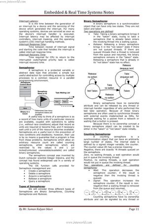 Embedded Real Time Systems Communication PDF