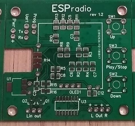 Интернет радиоприемник на голой Esp32 Аппаратная платформа Arduino