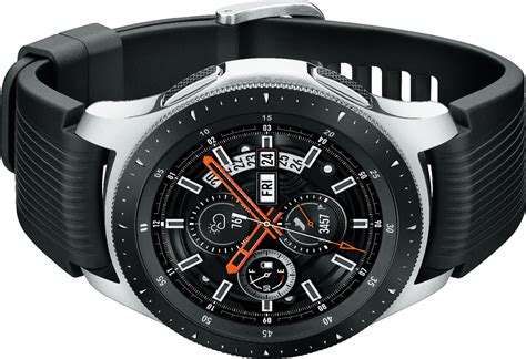 Questions and Answers: Samsung Galaxy Watch Smartwatch 46mm Stainless ...