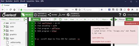 Usage At Overleaf Scientific Thesis Template
