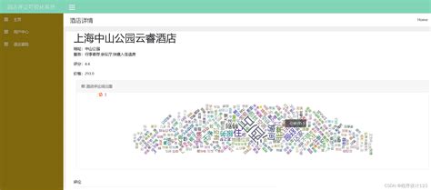 django 携程酒店评论可视化 python 携程酒店评论 csdn博客