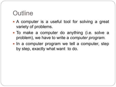 Introduction To Programming Ppt Free Download