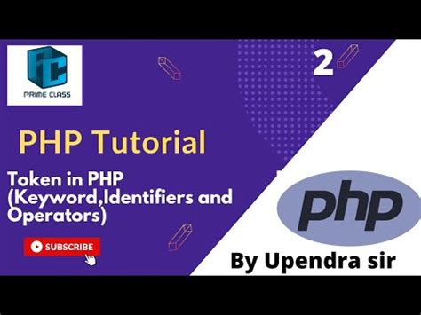 PHP Tutorial Tokens In PHP Keyword Identifiers And Operators What Is Token In PHP YouTube