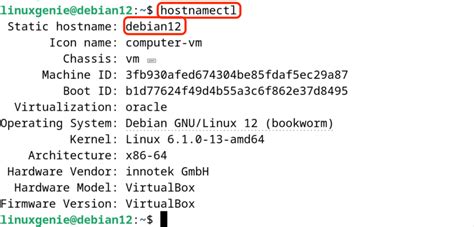 How To Change The Hostname On Debian 12 Linux Genie
