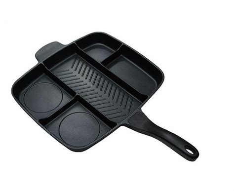 ᐉ Сковорода Гриль Magic Pan 5 Секцій 17295 • Краща ціна в Києві Україні • Купити в Епіцентр