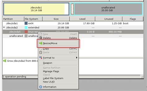 Increase An Ext4 Partition With Gparted Jesús Amieiro