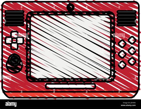 Console Vector Illustration Stock Vector Image And Art Alamy