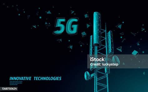 3d 베이스 스테이션 수신기 통신 타워 5g 다각형 설계 글로벌 연결 정보 송신기 모바일 라디오 안테나 셀룰러 벡터 일러스트레이션 타워에 대한 스톡 벡터 아트 및 기타