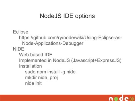 Node Js Presentation Ppt