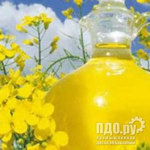 Масло подсолнечное, рапсовое, соевое, рафинированное дезодорированное ...