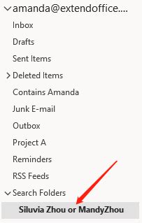 How To Create A Folder To Organize Emails Containing Specific People In Outlook