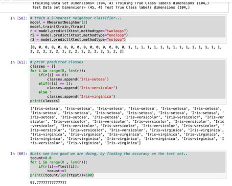 Solved Write Code In Python For This Problem Based On Knn
