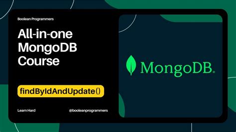 How To Update Using Findbyidandupdate Mongodb Mongoose Youtube