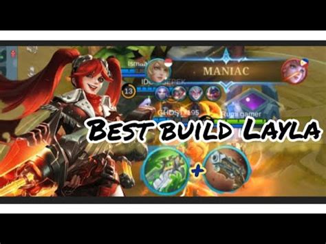 Layla best build, Layla Maniac - YouTube