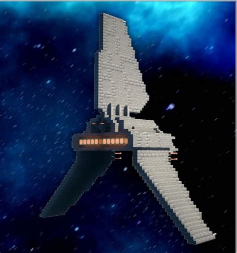 Minecraft Star Wars Lambda Class Shuttle