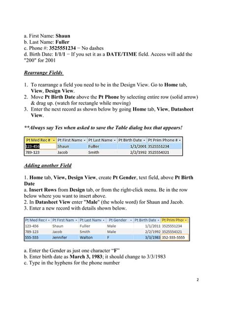 Ms Access Tutorials Pdf