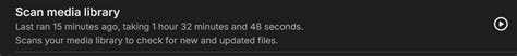 Slow Scan Media Library Generalwindows Emby Community