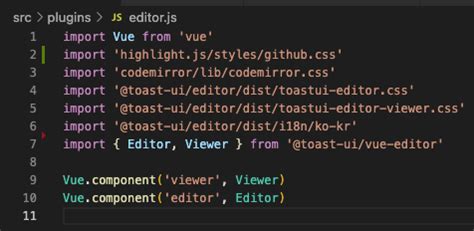 How Can I Import Code Syntax Highlight In Vue Wrapper Issue Nhn Tui Editor GitHub