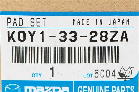 NEW OEM GENUINE Mazda 2013-2020 CX-5 Front Brake Disc Pad Set K0Y1-33 ...