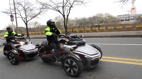 2016년 캔암스파이더 경주 안전 및 라이딩교육 Youtube