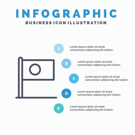 Turbine Wind Energy Power Solid Icon Infographics 5 Steps Presentation Background 13345579