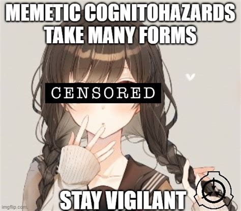 Cognitohazard 001 Imgflip