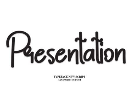 Presentation Font Font Canyon