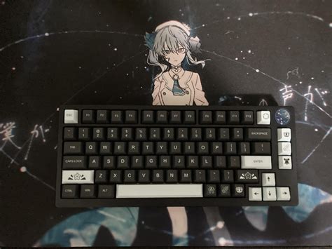 My Friend Built Me A Suisei Themed Keyboard Rhololive