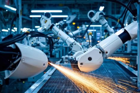 Ai Driven Automation In Modern Manufacturing Systems Premium Ai Generated Image