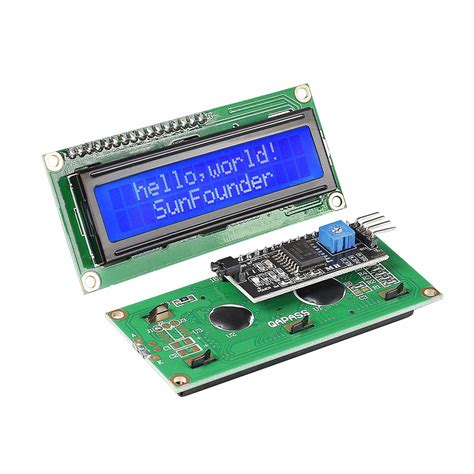getuscart sunfounder iic i2c twi lcd1602 display module compatible