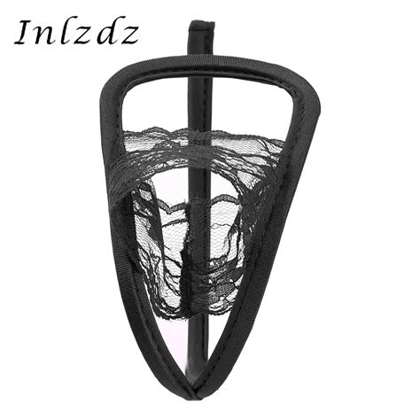 남성 란제리 시시 C 스트링 끈 팬티 플로랄 레이스 보이지 않는 속옷 에로틱 섹시 끈이 없는 팬티 G 스트링 And 끈 Aliexpress