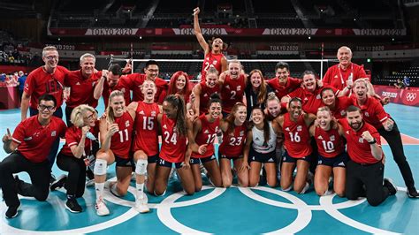 Us Womens Volleyball Team Wins First Ever Olympic Gold Medal Wjct News