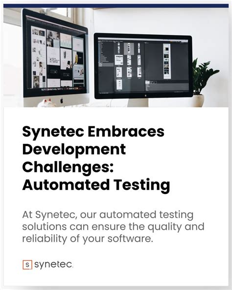 Synetec On Linkedin Automatedtesting Ai