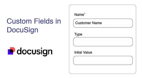 What Are Custom Fields In Docusign Outright Store