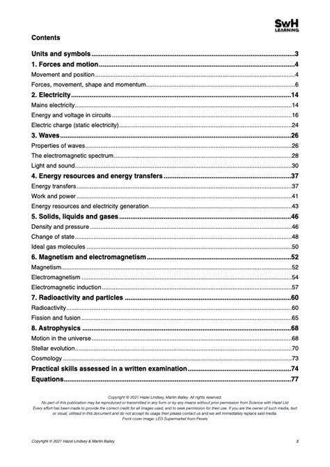 The Perfect Answer Revision Guide Edexcel IGCSE Physics Triple Award Individual