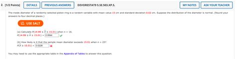 Solved 2 1 2 Points Details Previous Answers Devorestat9