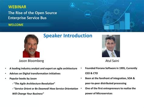 the rise of the open source esb pptx cloud computing internet