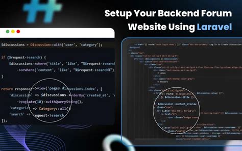 kelas online full stack laravel forum web app complete guide 2024