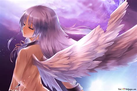 Attack On Titan Angel Anime Girl 4k Wallpaper Download