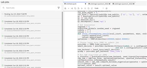 Implementation Of Vqe On Ibmq Debugging · Issue 7809 · Qiskitqiskit · Github